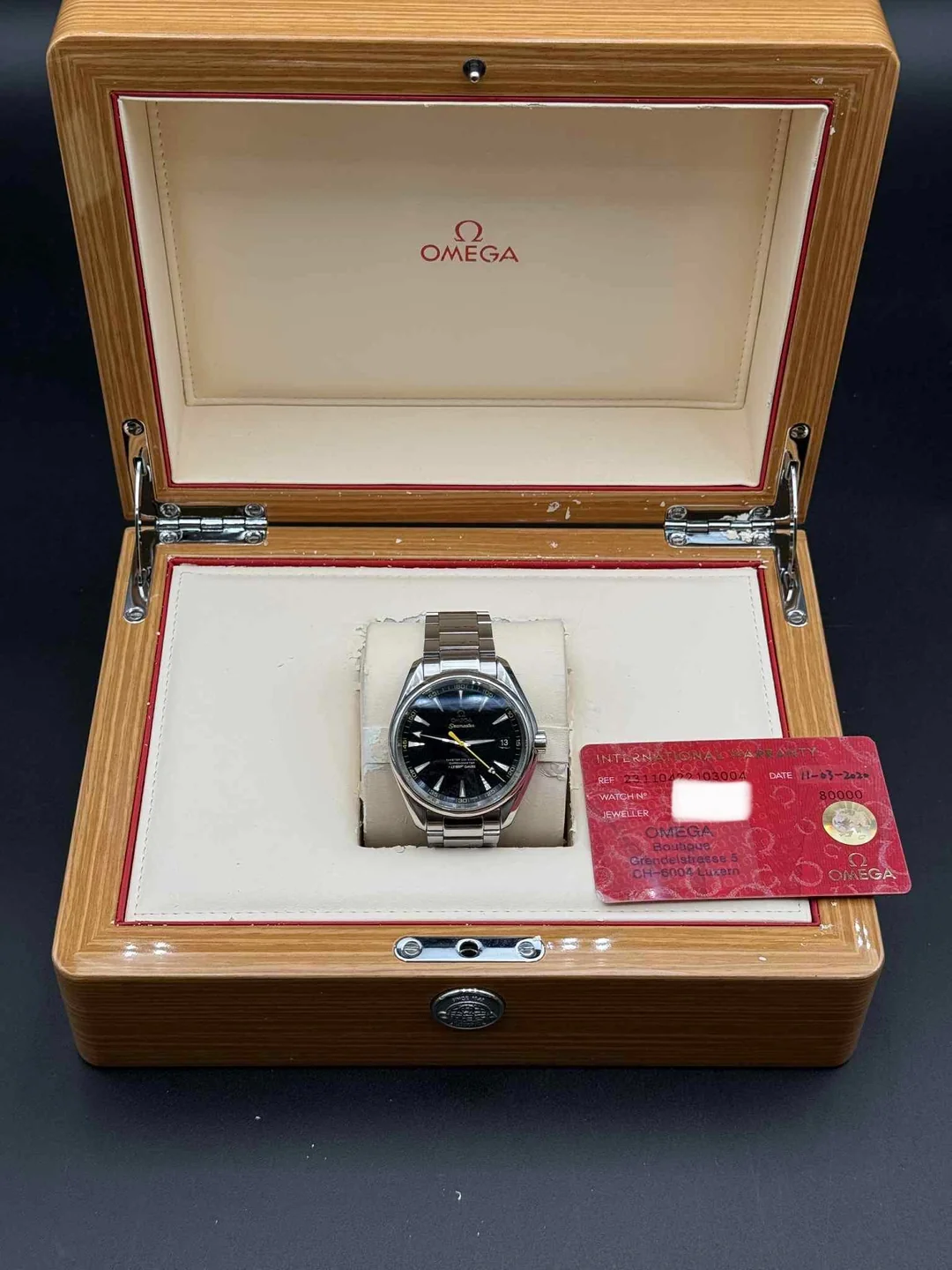 Omega Seamaster Aquaterra 007 edition 2022 $5000