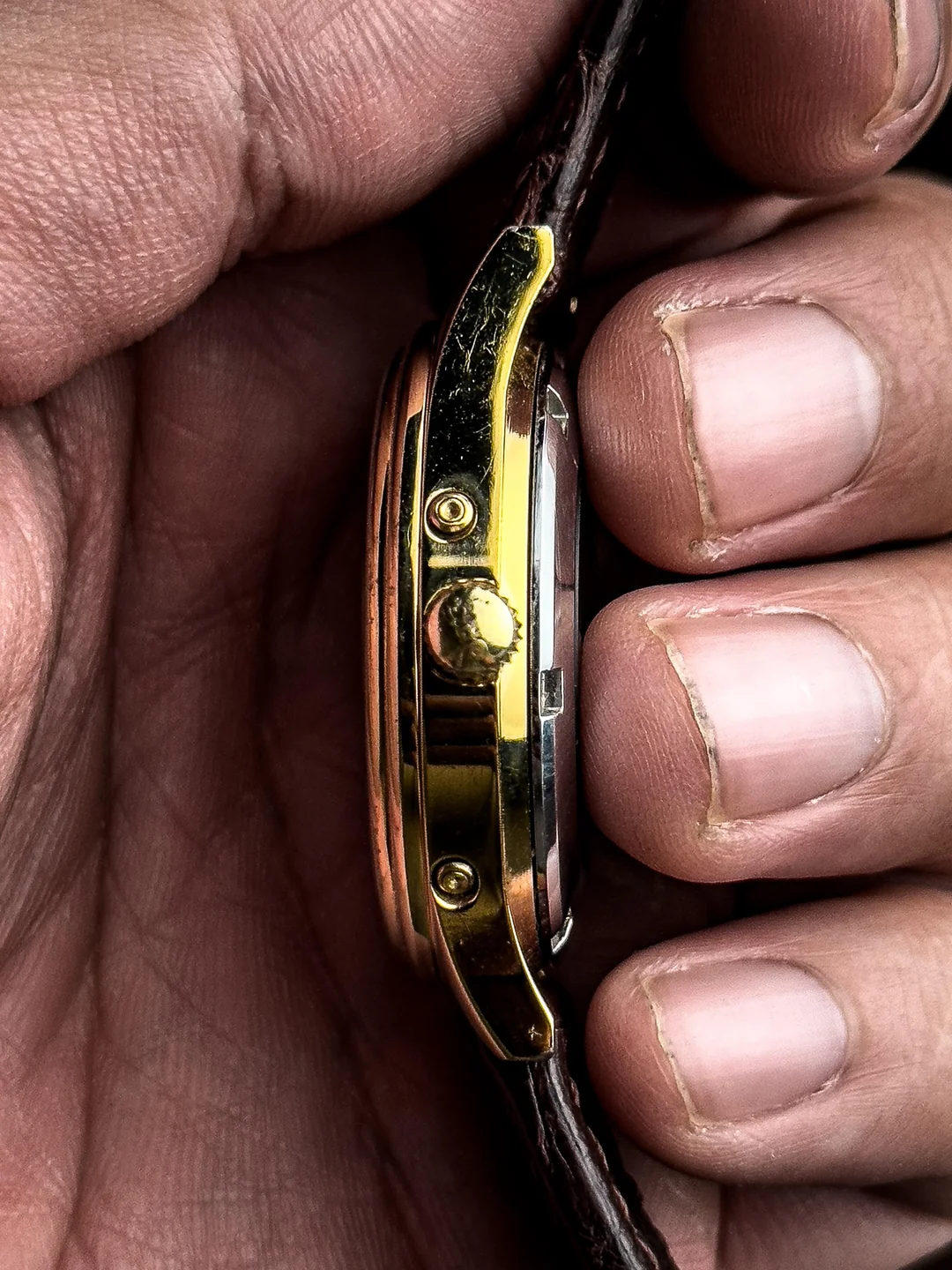 1990s Oris Demi Gold Atelier Moon-phase Complication Ref 7433B | Great ...