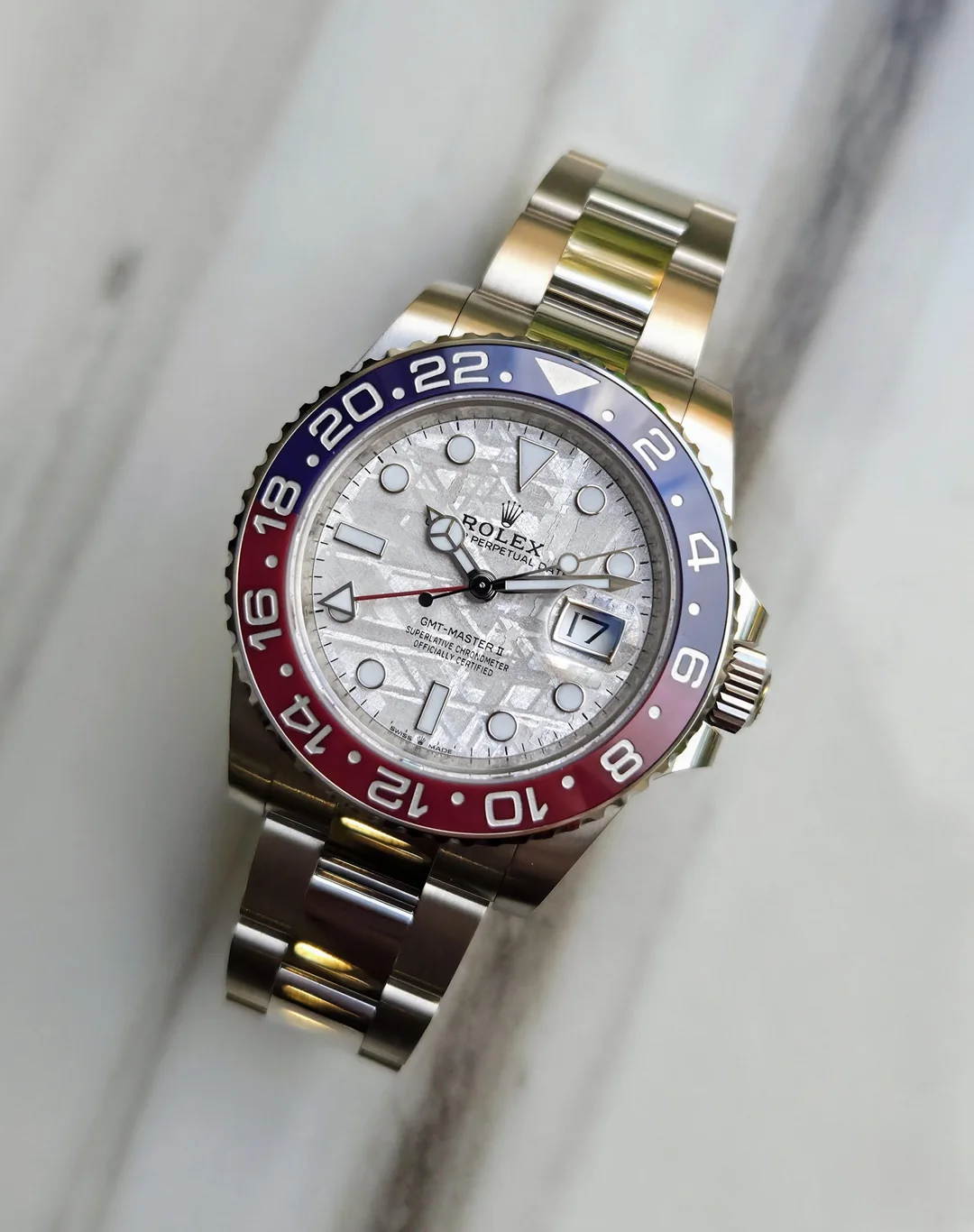 Rolex GMT Master II Pepsi Meteorite Day 12/12 12 Days of Christmas🎄