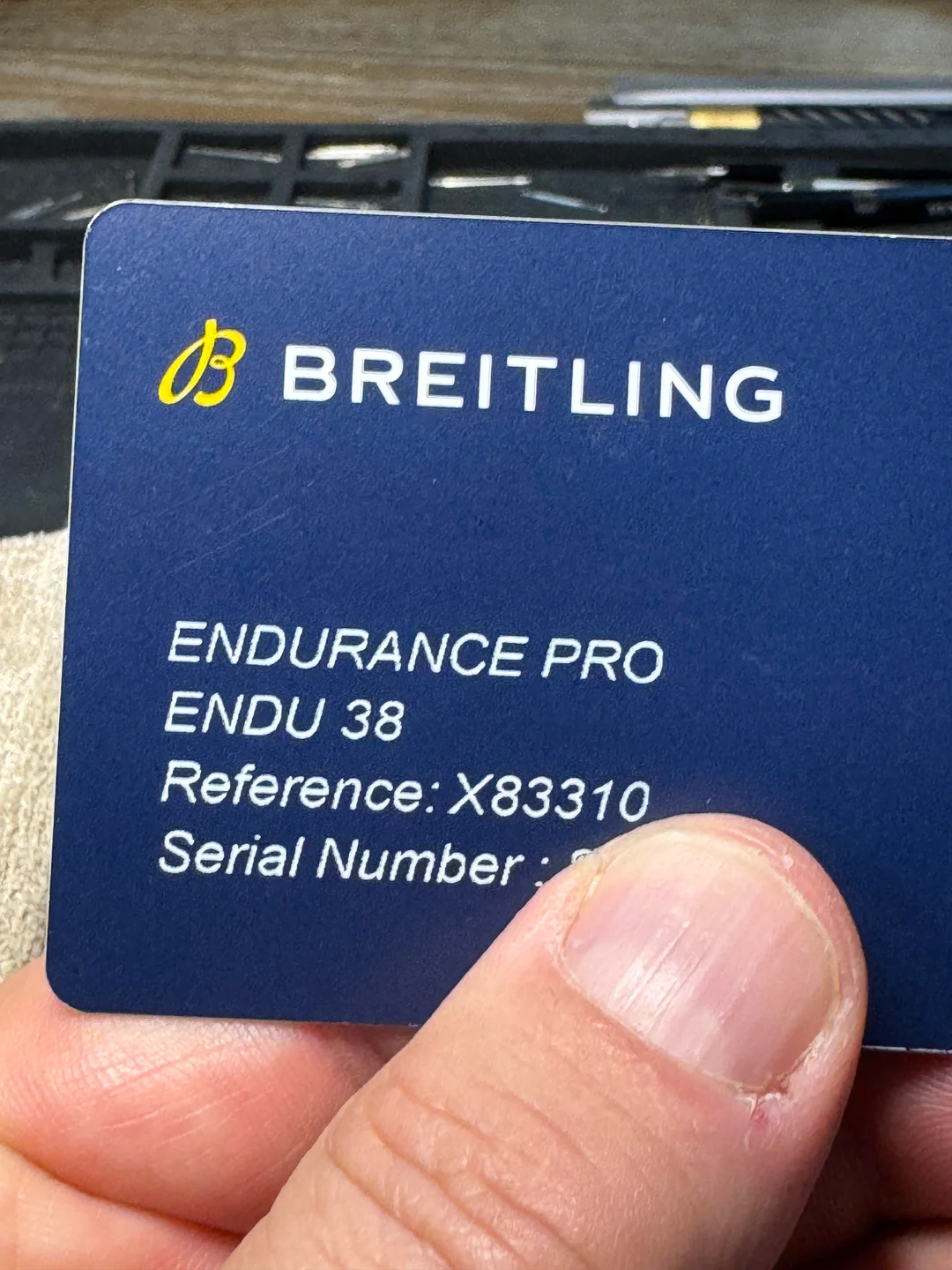 Breitling Endurance Pro 38, Excellent Condition, Complete Set 2024 ...