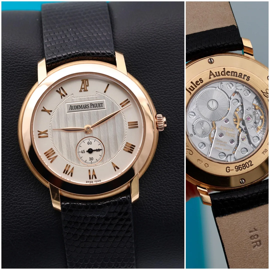 Audemars Piguet. Solid Gold. Jules. Papers included