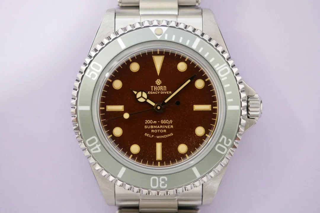 ORIGINAL V1 Thorn Legacy Diver Submariner homage - Complete like new