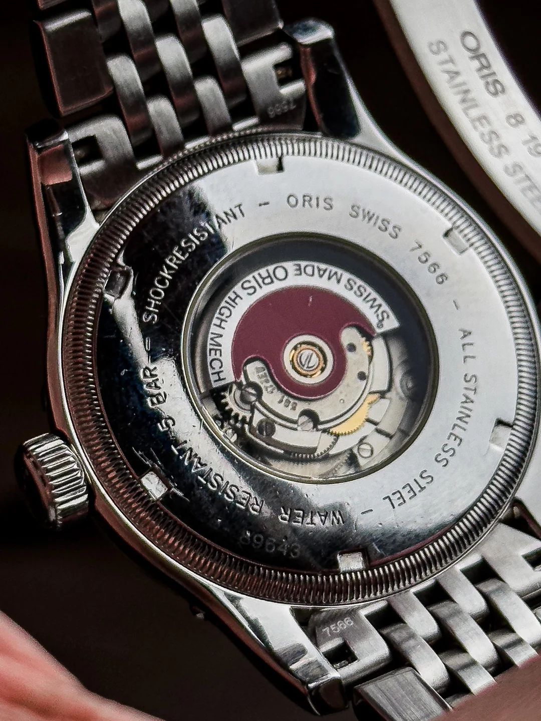 Discontinued Oris Big Crown Complication Moonphase 7566 38mm ...