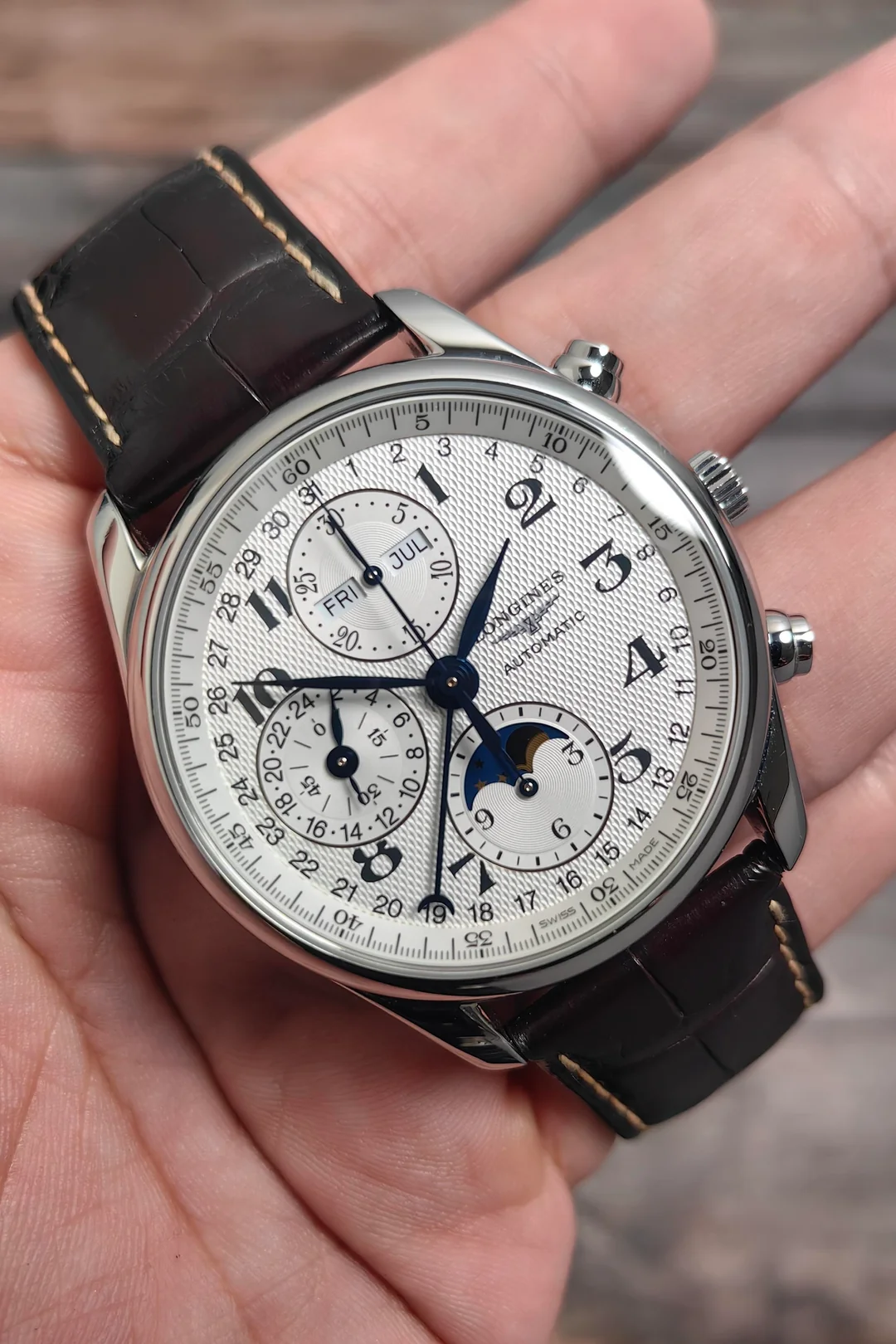 Longines Master Collection, Triple Date Moonphase 40mm - $1,750