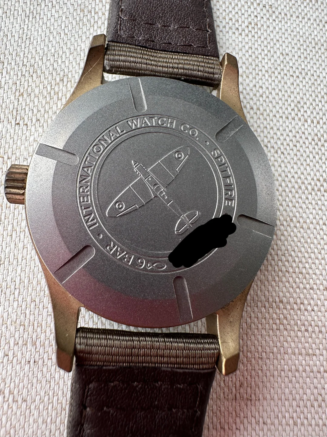 IWC Pilot’s Watch Spitfire Automatic Bronze (Ref. IW326802) — Full Set ...