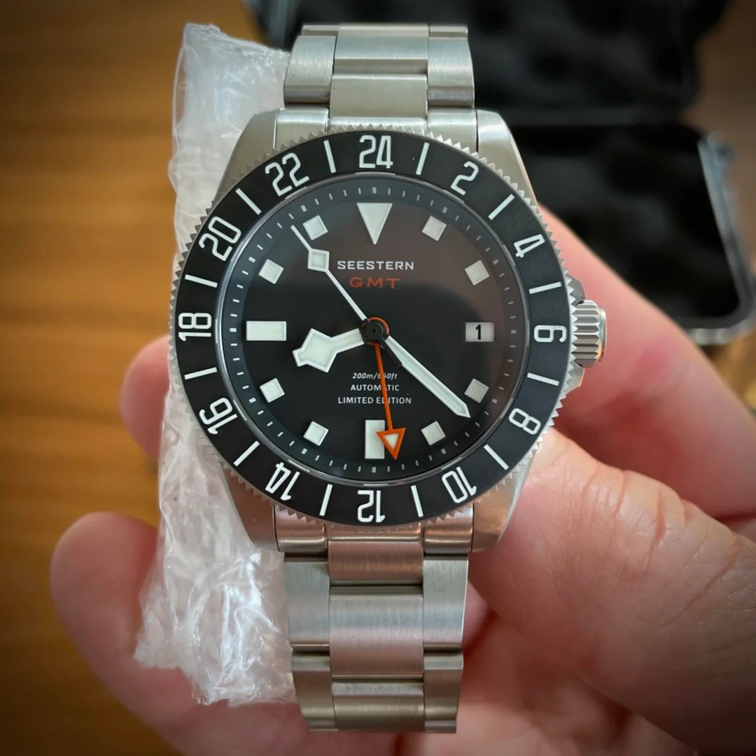 SEESTERN Titanium GMT Men’s Watch | 2025 Limited Edition | S462.K