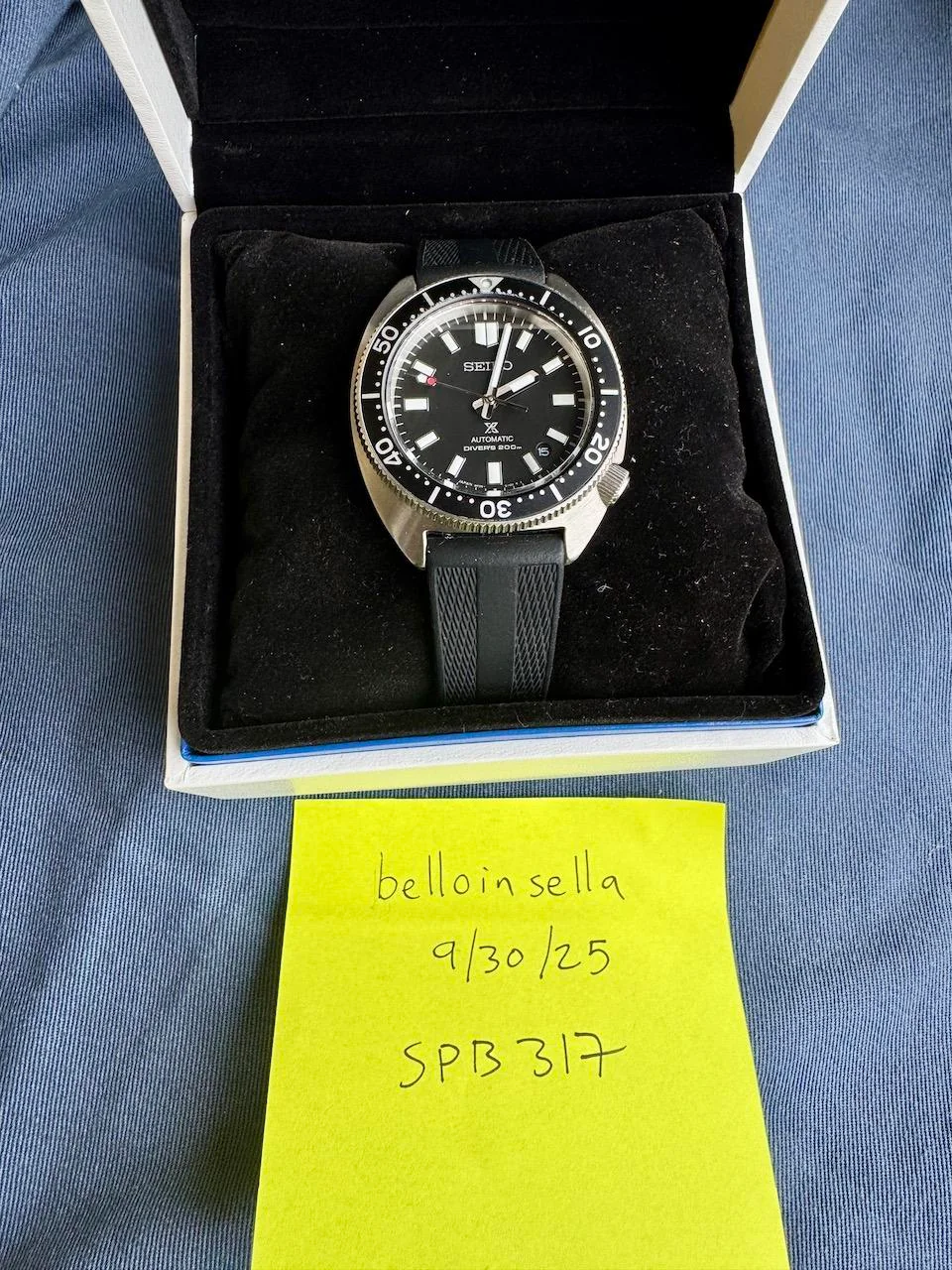 Seiko SPB317 Slim Turtle - Full Kit