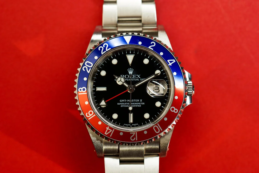 2001 Rolex GMT-Master II 16710 Pepsi - $12,800