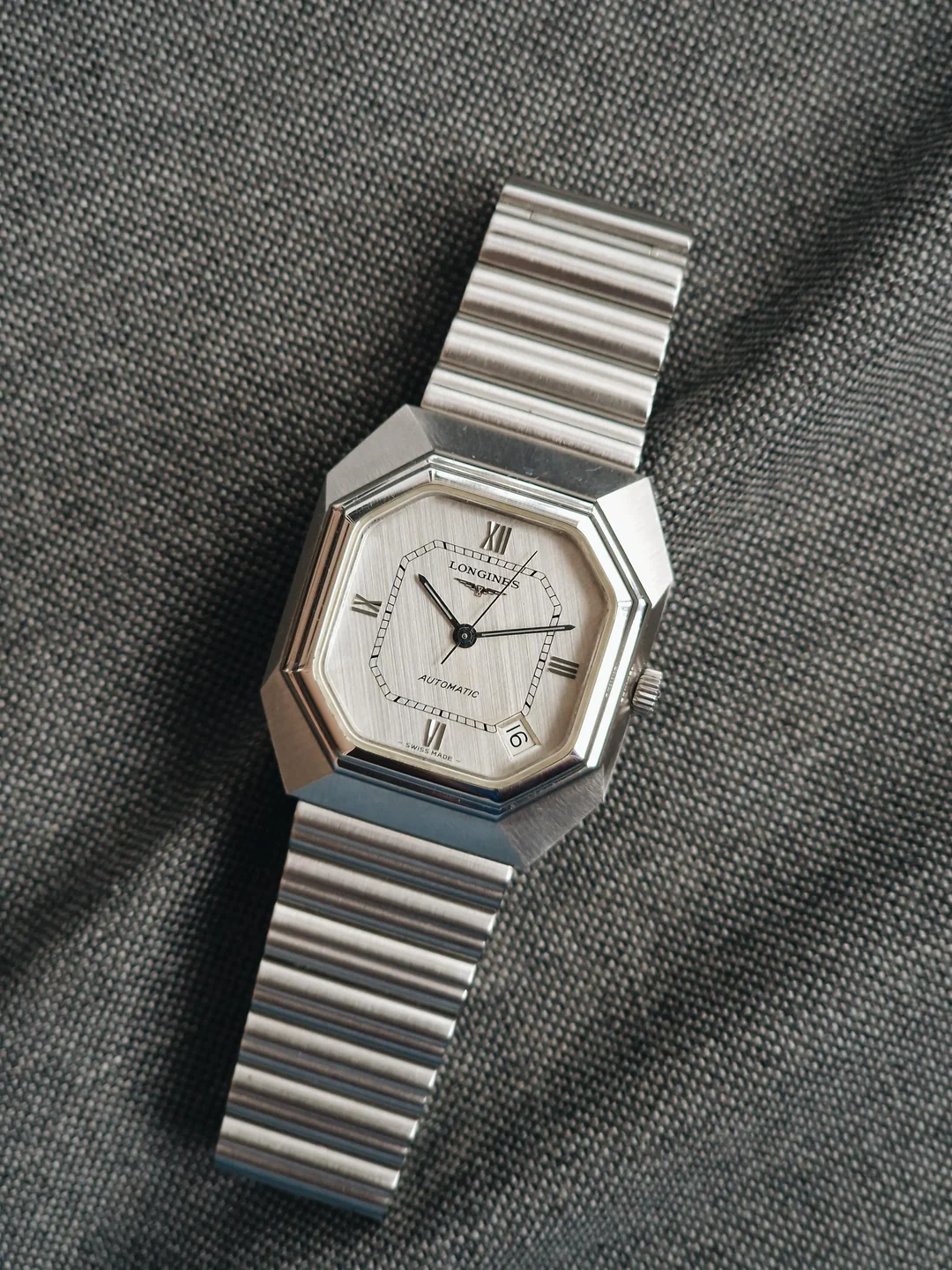 1976 Longines Octagonal Ref. 4817 Cal. L633.1 Automatic W/ Hangtag ...
