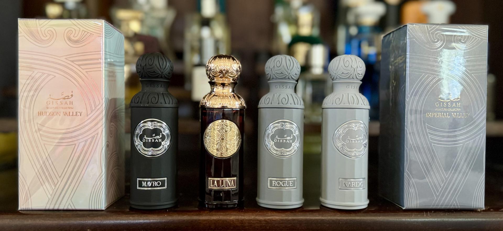 Gissah mini 50ml bottles - Imperial Valley, Hudson Valley, Mavro, Rogue ...