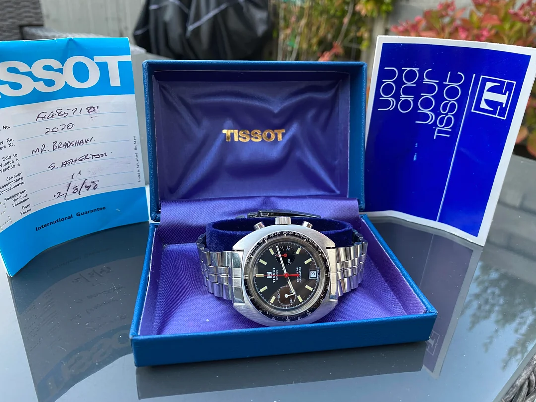 Tissot Seastar Navigator Chronograph - Valjoux 7734 movement