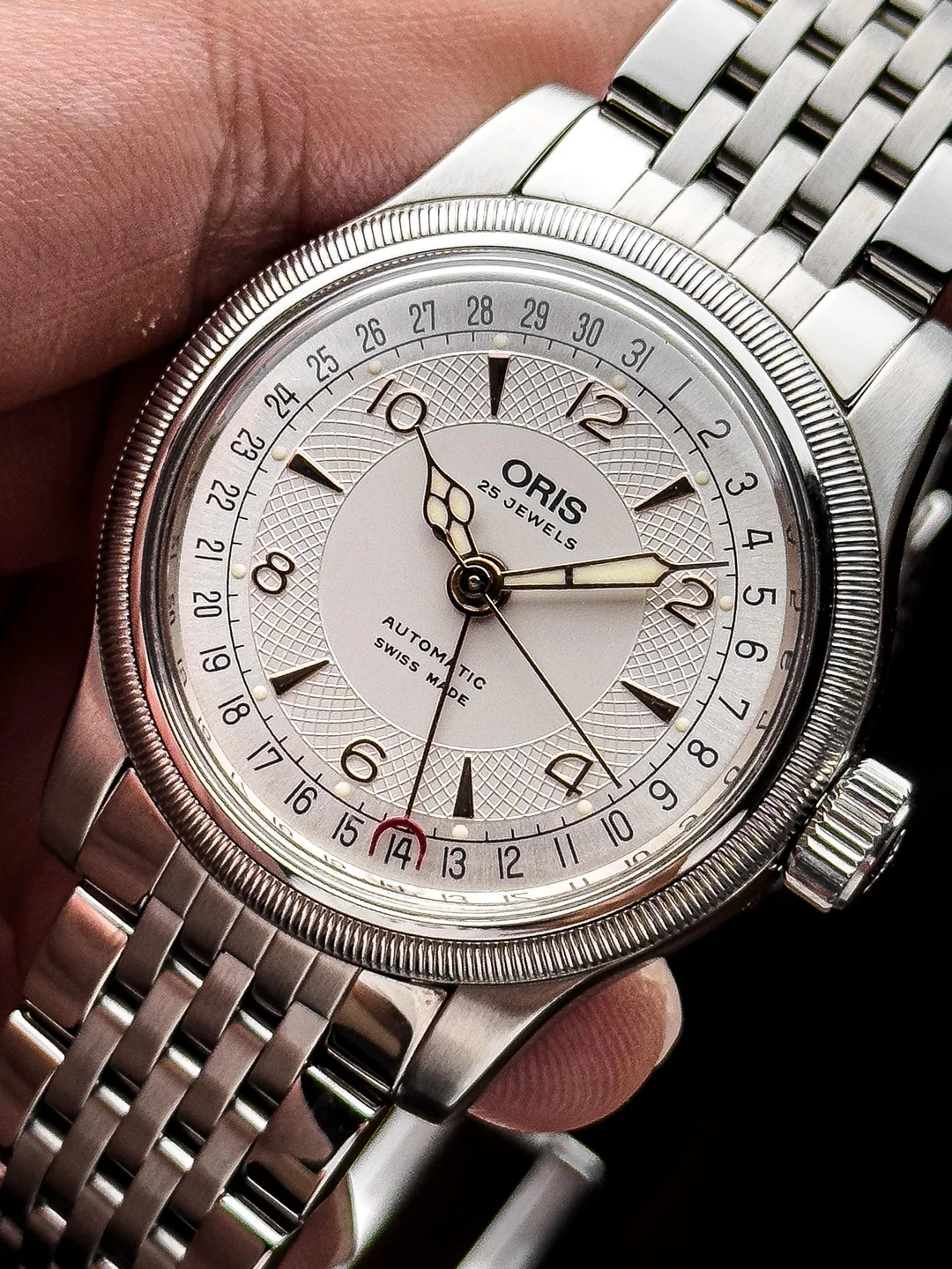 Discontinued Oris Big Crown Original Pointer Date 7551 36mm White ...