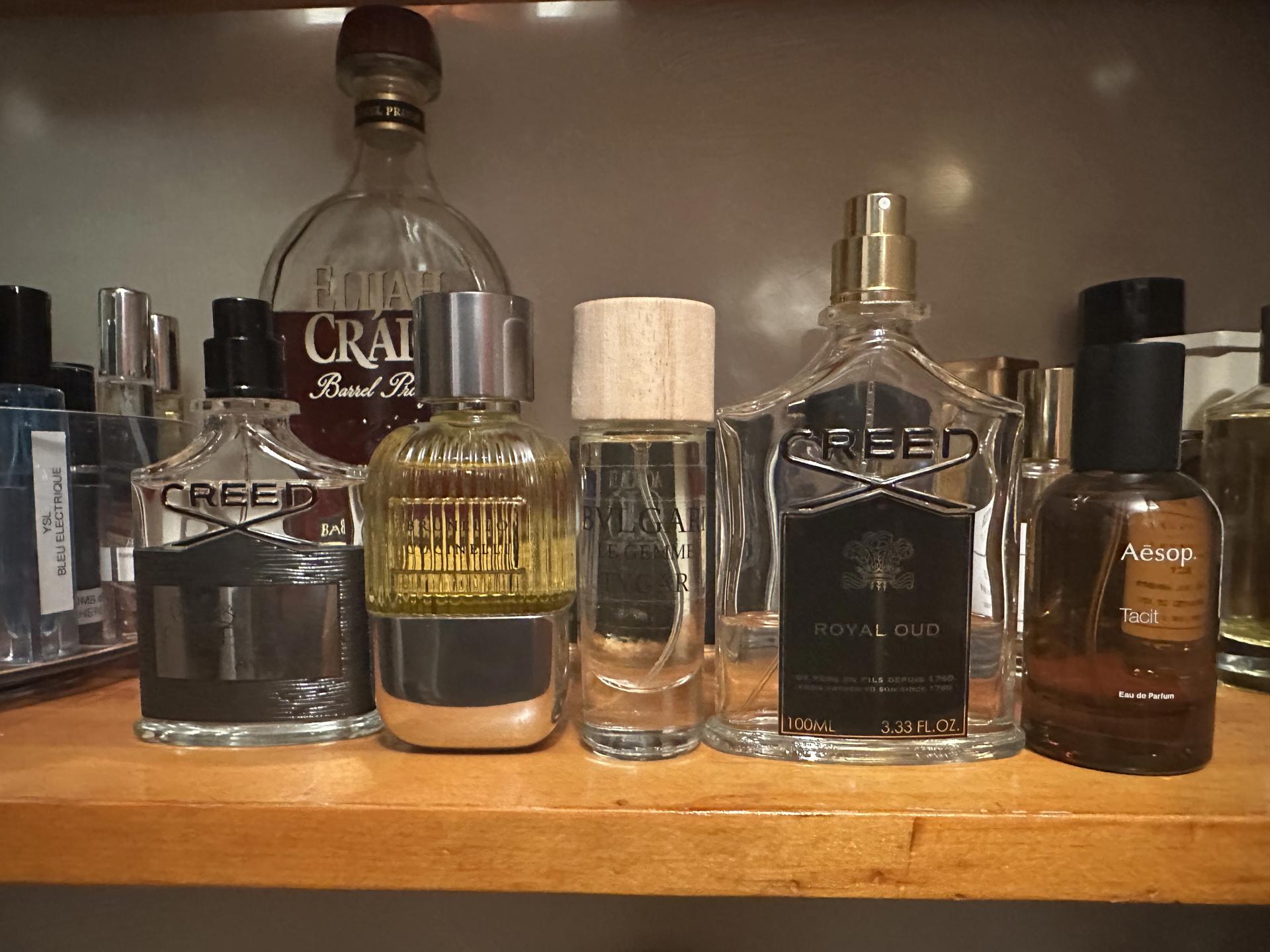 Arabian Oud Sultani, Creed Aventus, Creed Centaurus, Brunello Cucinelli ...